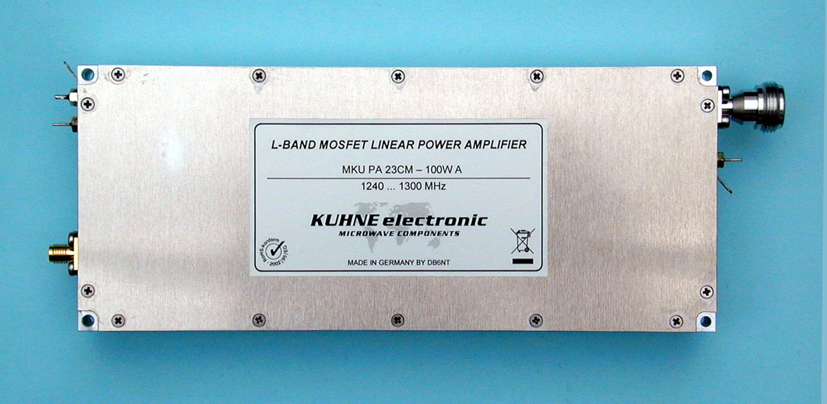 MKU PA 23CM-100W A, MOSFET Power Amplifier - Kuhne Electronic Amateur ...
